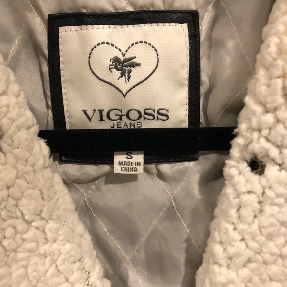 Vigoss | Jackets & Coats | Vigoss Jeans Faux Leather Jacket | Poshmark